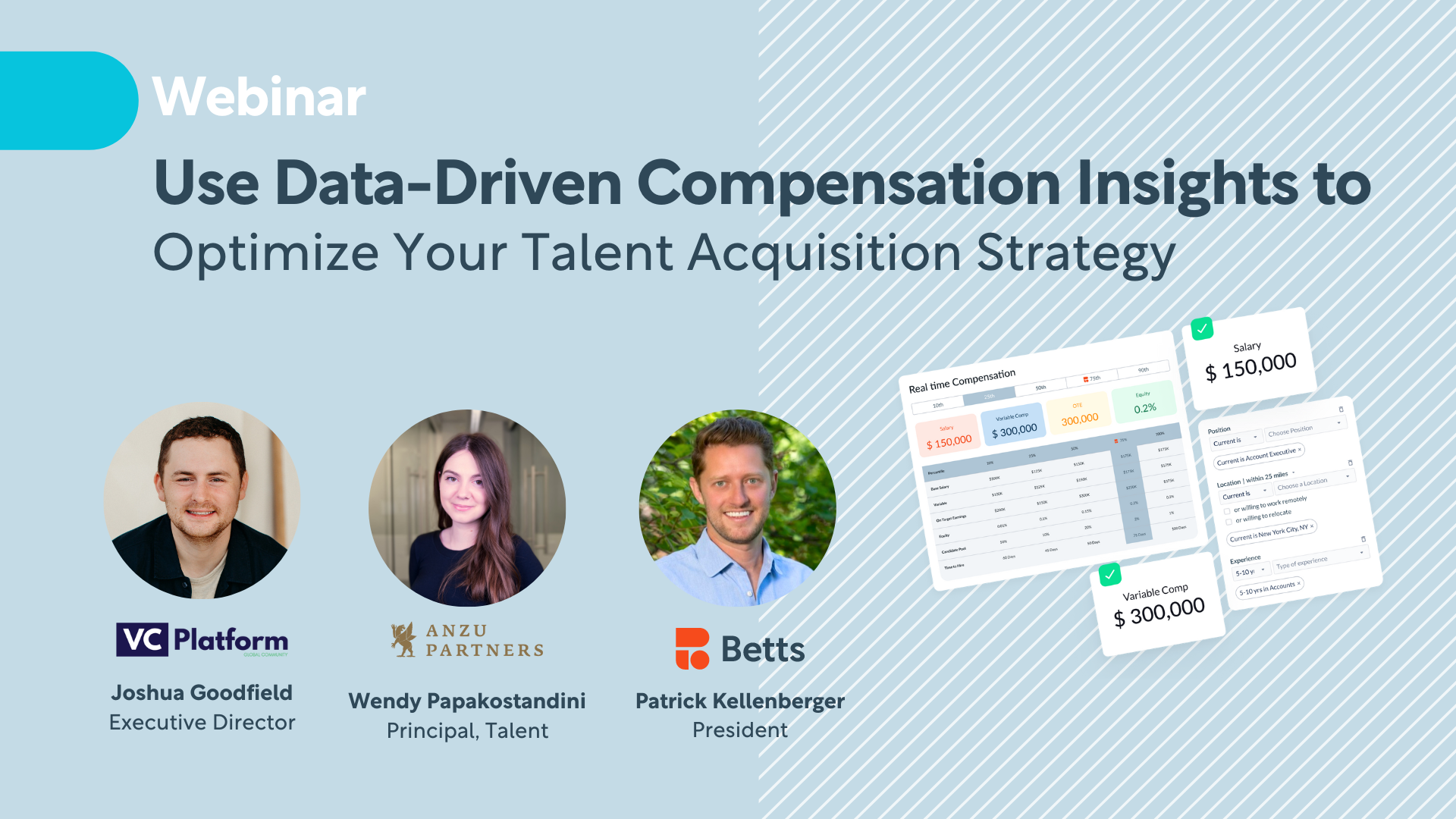 LIVE Webinar | Data-Driven Compensation Insights | Betts